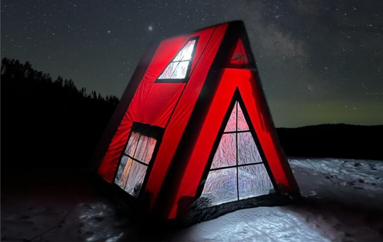 AIR BUSHCRAFT CLASSIC FOR 2-4 PERSON | 4 SEASON INFLATABLE TENT