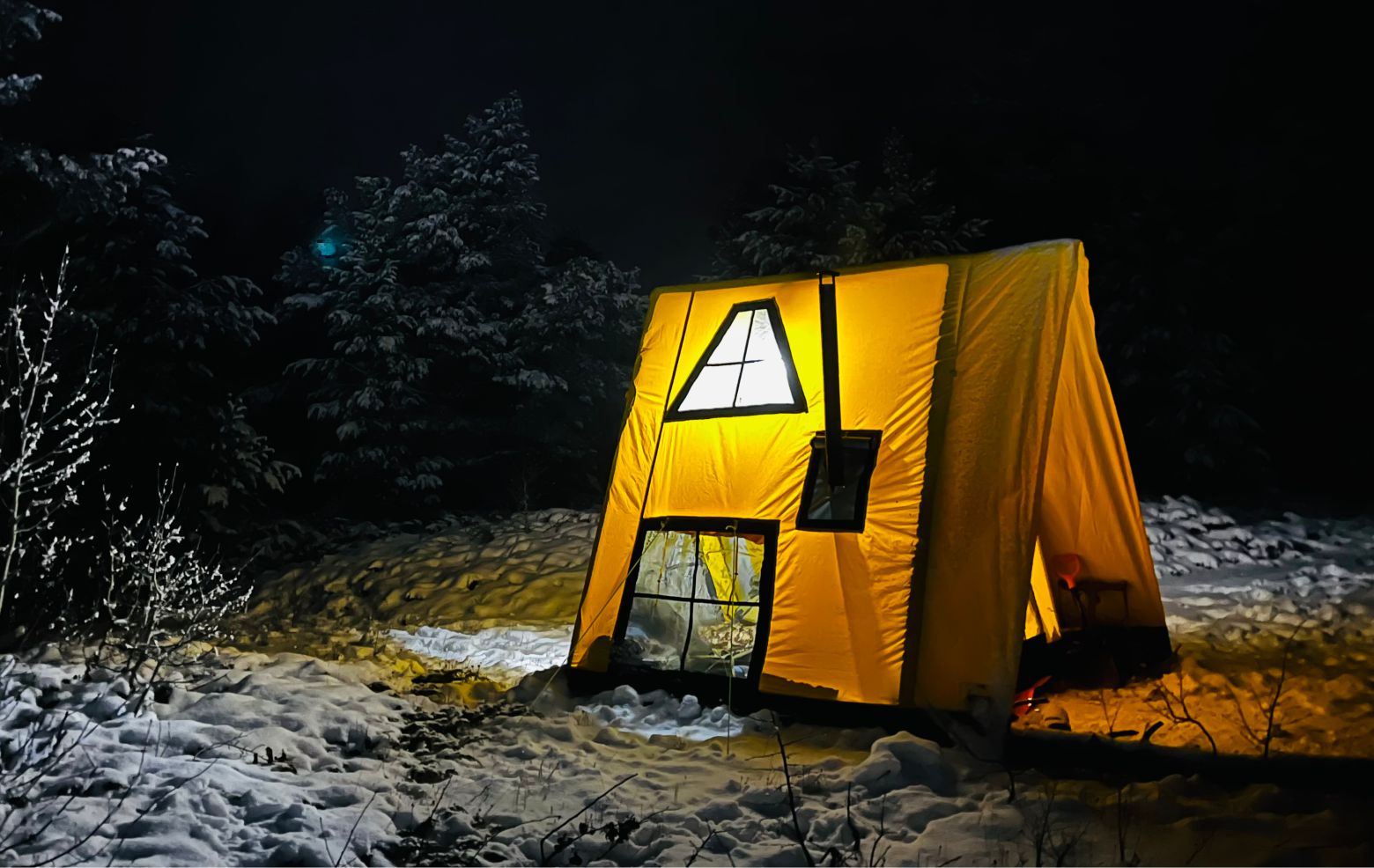 AIR BUSHCRAFT CLASSIC FOR 2-4 PERSON | 4 SEASON INFLATABLE TENT